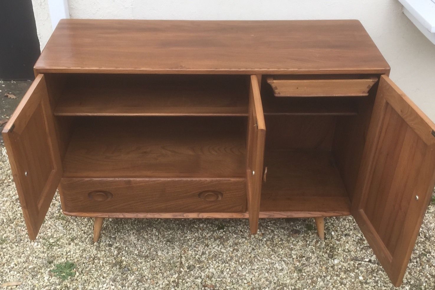 FINE RETRO ERCOL SIDEBOARD- VERY CLEAN CONDITION, 2-MAN DELIVERY ...